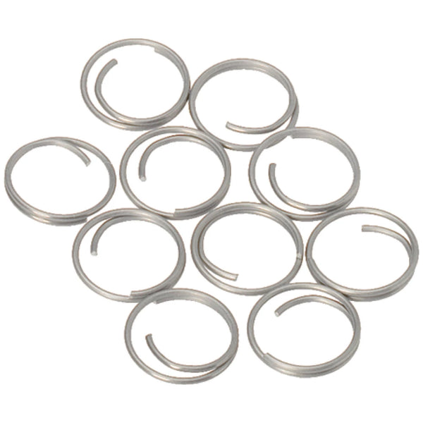 Barton Stainless Steel Large Split Rings - 14mm - 10-Pack – TRAPSKI