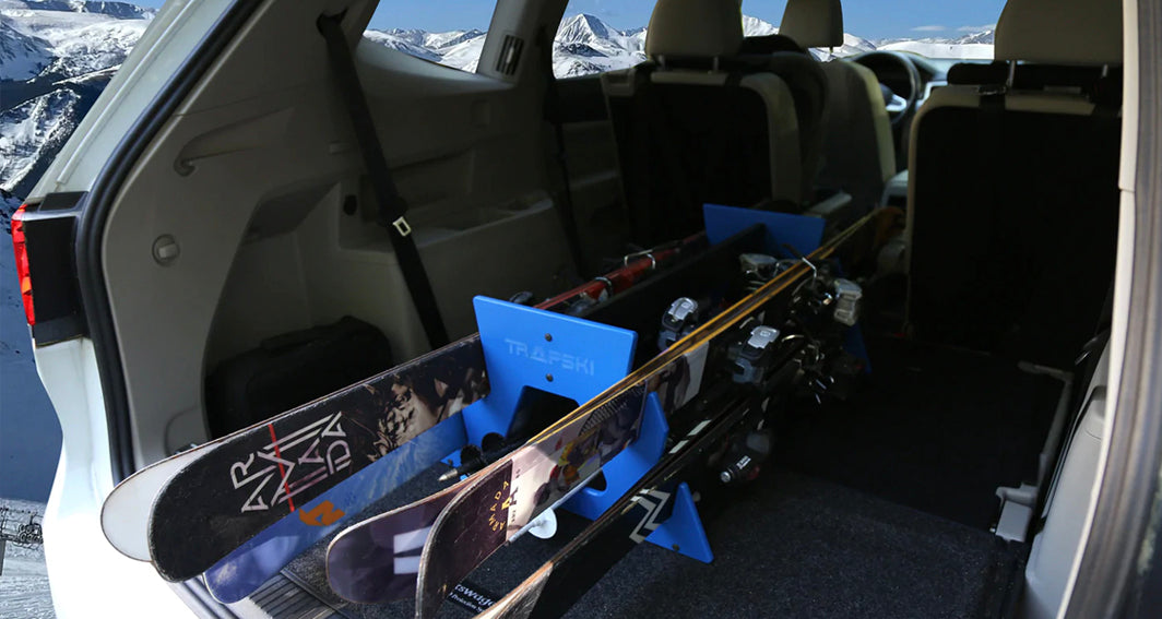 How it Works - Internal Vehicle Ski Rack System