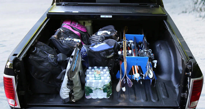 TRAPSKI - The First "Install-Less" Vehicle & Home Ski & Snowboard Rack